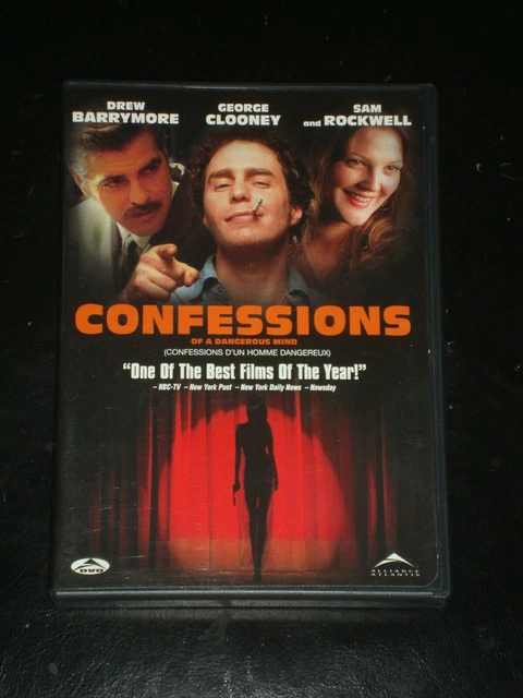 CONFESSIONS OF A DANGEROUS MIND, DVD, Sam Rockwell, George Clooney $11. ...