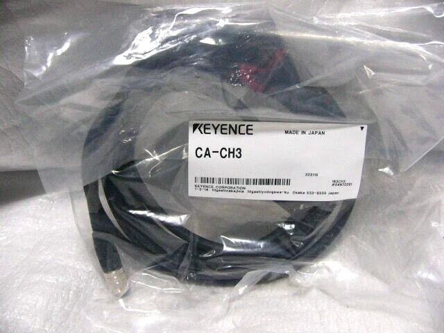 KEYENCE CA-CH3 VISION Camera Cable 3m NEW JP £142.09 - PicClick UK