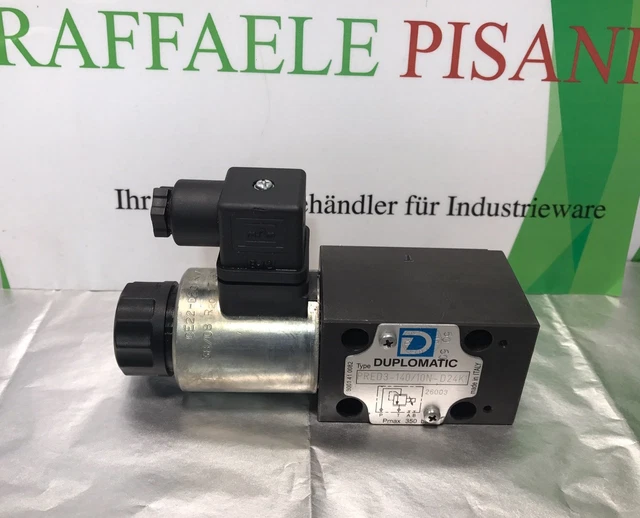 DUPLOMATIC HYDRAULIKVENTIL PRED3-140/10N-D24K1 EUR 169,00 - PicClick FR