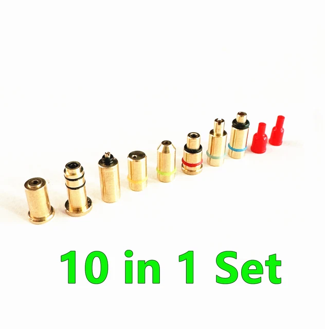 ANTIQUE LIGHTER GAS Refill Adapter 10 in 1 Set Dupont Dunhill ...