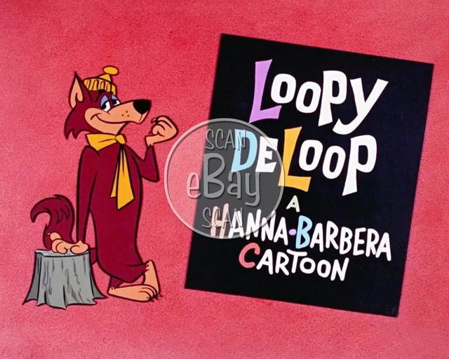 RARE! LOOPY DE LOOP Cartoon TV Photo HANNA BARBERA Studios END TITLE ...