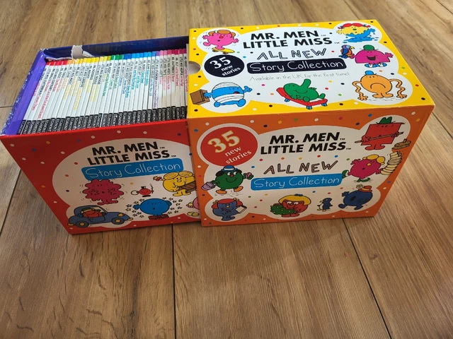 MR MEN & Little Miss All New Story Collection Books Boxset (35 Books ...