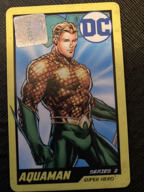 DC COMICS ARCADE Coin Pusher Cards Series 2 005 Aquaman Rare £3.50 ...