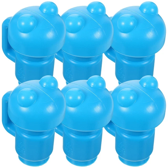 6 PCS WEAR-RESISTANT Rod Cover Trampoline Pole Cap Enclosure Caps $30. ...