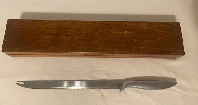 GERBER LEGENDARY SNICKERSNEE knife fixed blade with Walnut box 10 inch ...