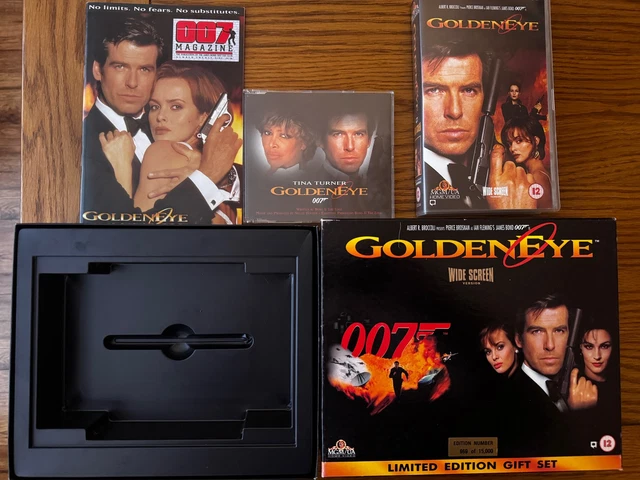 JAMES BOND 007 Goldeneye VHS video Box Set with 007 magazine. Rare. £11 ...
