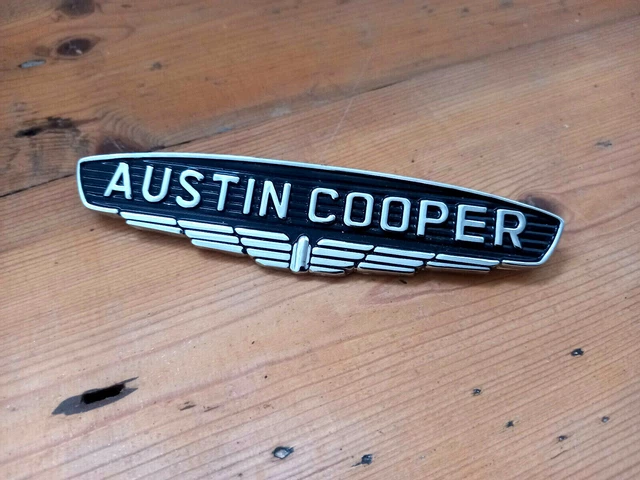 CLASSIC MINI COOPER S Austin Mk1 Bonnet Badge NOS Works Rare BMC ...