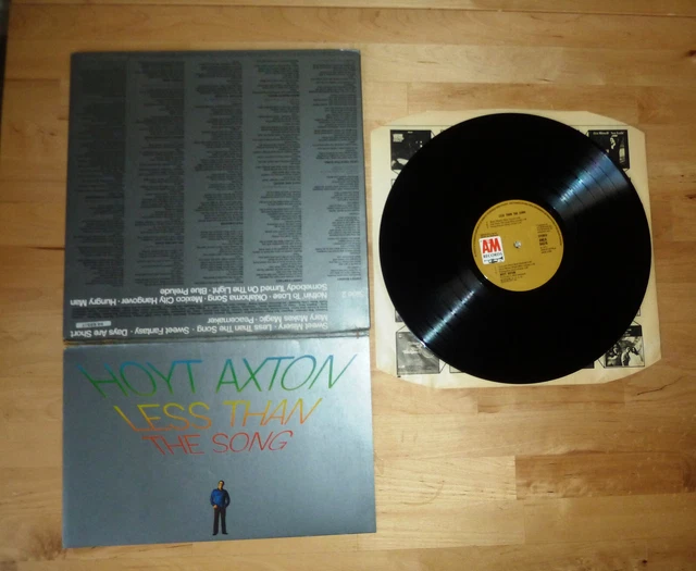 HOYT AXTON / LESS THAN THE SONG Schallplatte LP aus TOP Sammlung ...