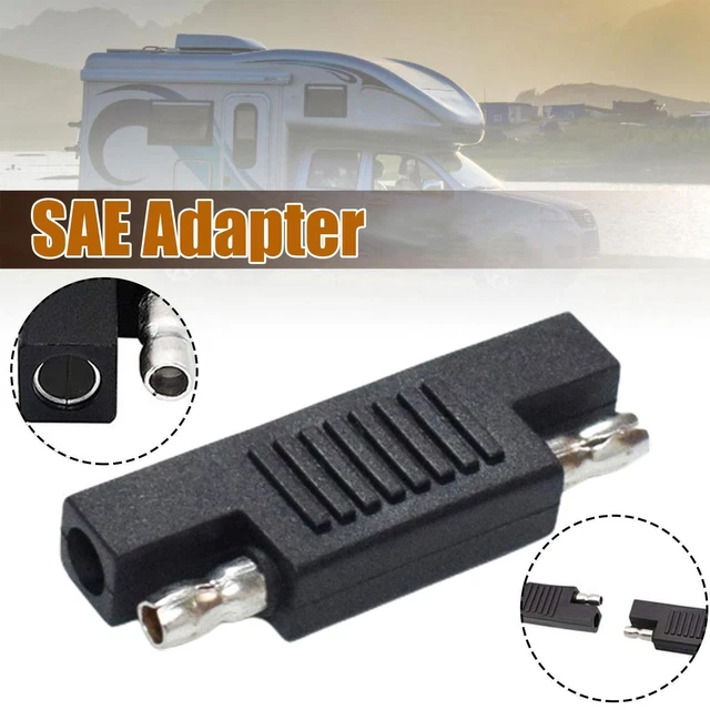 SAE ADAPTER MALE to Male Cable Connector Solar Battery S6 Lot Conversion I3B4 EUR 2,50 - PicClick FR