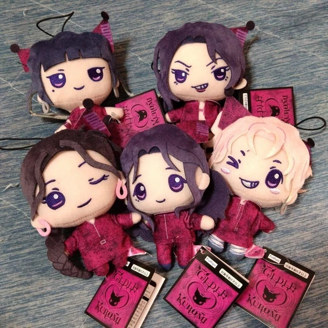 (G) I-DLE KUROMI namco limité ensemble complet mascotte peluche poupée ...