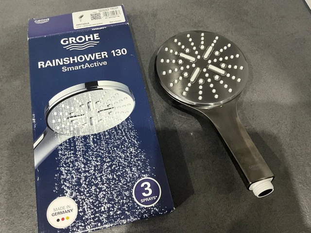 GROHE RAINSHOWER 130HANDBRAUSE in hard graphite gebürstet , 26574AL0 ...