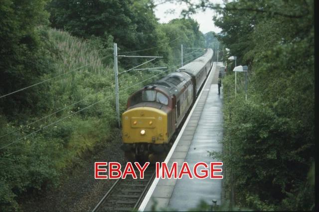 ORIGINAL 35MM SLIDE CLASS 37 LOCO NO 37426 AT IBM HALT STATION 8/02 £4. ...
