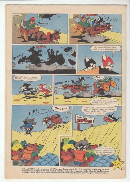 FIX UND FOXI 1957 Nr. 104 altes Original in guten Zustand ! EUR 1,00 ...