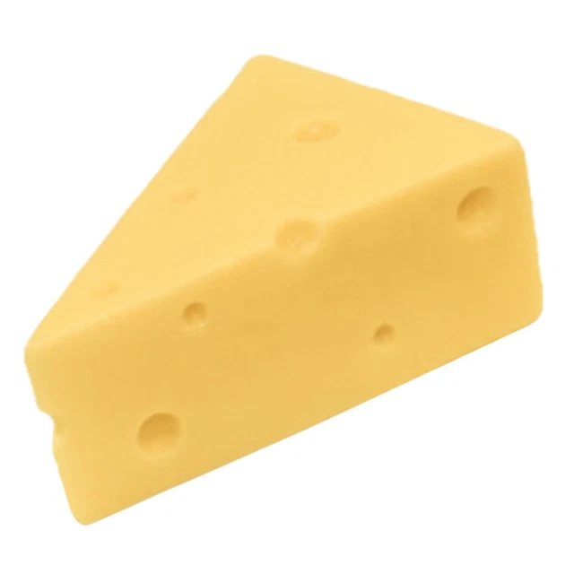 SIMULATED TRIANGLE CHEESE Model Fake Food Bakery Cake Display Model ...