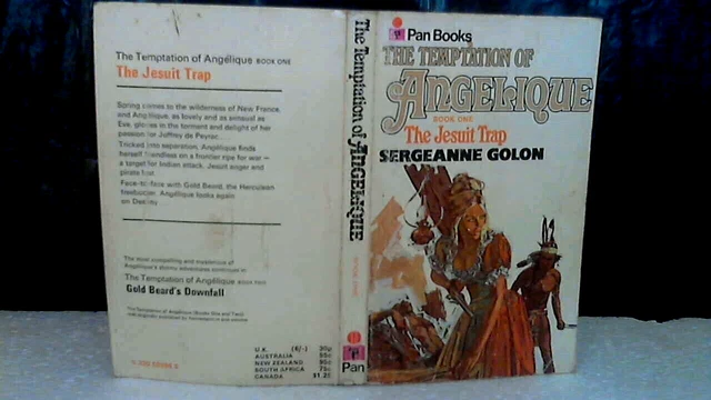 TEMPTATION OF ANGELIQUE-THE Jesuit Trap/Gold Beard's Downfall (P/B 1971 ...