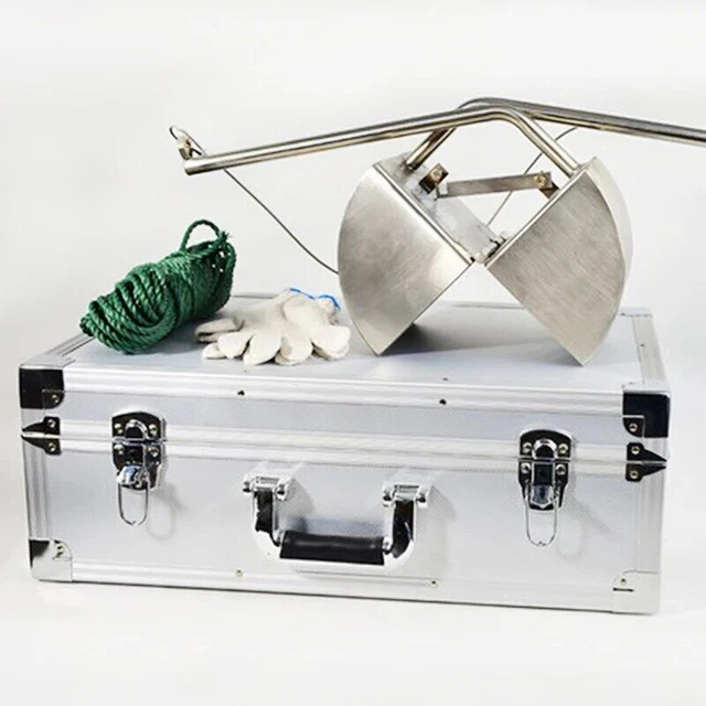 ETC-200 SLUDGE SAMPLER Mud Dredging Lake Bottom Sludge Sediment Grab ...