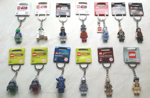 LEGO STAR WARS Indiana Jones Harry Potter Keychain - Choose Figure £7. ...