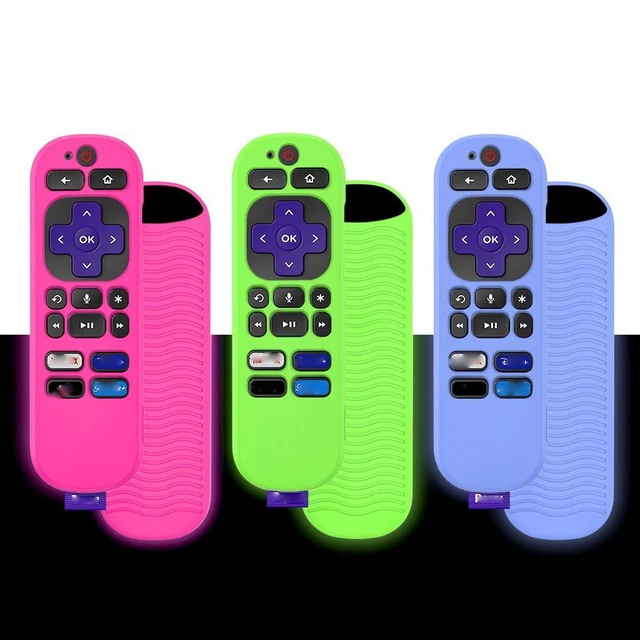 SILICA GEL TV Stick Cover Protective Case for TCL/Roku RCA1R TV Remote ...