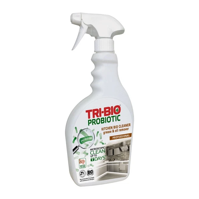 PROBIOTIC KITCHEN BIO Cleaner Oil and Grease Remover Spray Tri-Bio Eco ...