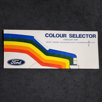 Ford Falcon Colour Chart