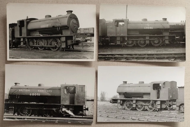 BR(ER) EX WD Austerity J94 0-6-0St Locomotives, 4 Real Photos £5.00 ...