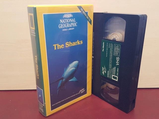 NATIONAL GEOGRAPHIC - The Sharks - PAL VHS Video Tape (T77) £4.99 ...