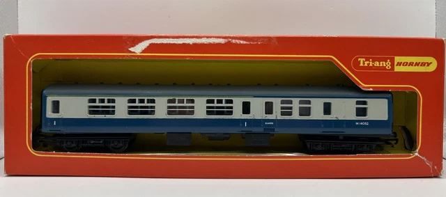 TRIANG HORNBY R723 Inter-City Brake 1st Coach with Lights - Boxed £15. ...