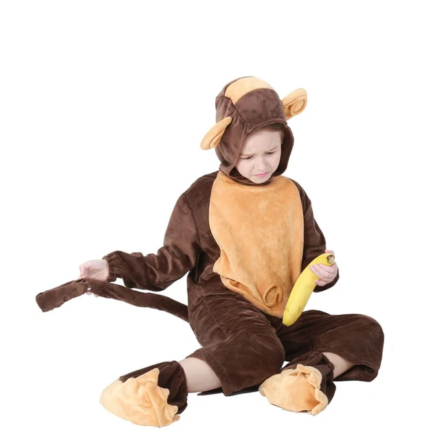 BOY GIRL MONKEY Cosplay Costume for Halloween Stage Performance Xs £29. ...