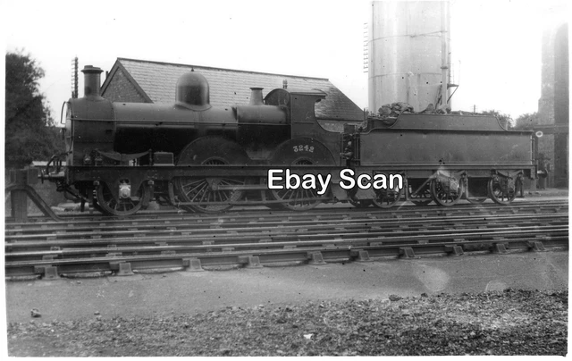 RAILWAY PHOTOGRAPH GWR 3232 Class 2-4-0 Steam Locomotive No.3242 £2.50 ...