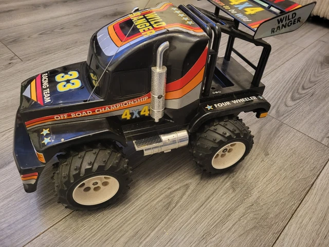 VINTAGE TANDY RADIO Shack Wild Ranger R/C Truck Remote Control *Spares ...