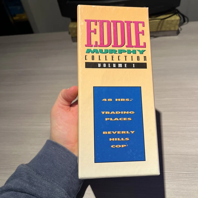 EDDIE MURPHY COLLECTION 1 (VHS) Trading Places Beverly Hills Cop 48 Hrs ...