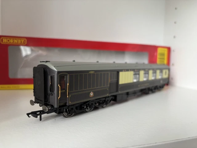 HORNBY R4477 OO Gauge 12 Wheel Pullman 3rd Class Brake Car ‘Car No. 95 ...