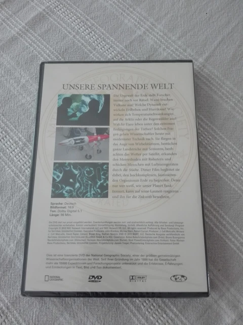 FASZINIERENDE ERDE -WIE unser Planet funktioniert -National Geographic -Doku-NEU EUR 1,00 ...