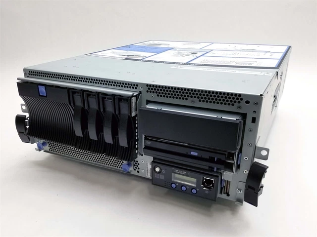 IBM P5 9131-52A 4-Bay Server System Power5+ 1.65Ghz DVD-Rom Drive 16GB ...