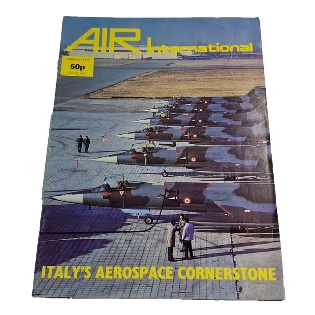 AIR INTERNATIONAL MAGAZINE VOL 16 n° 2 février 1979 Avions aérospatiaux ...