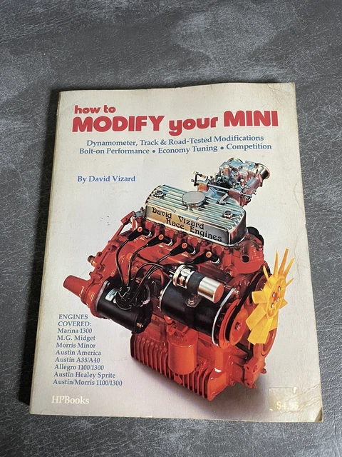 HOW TO MODIFY Your Mini by David Vizard Austin A35 A40 MG Midget. Pre ...
