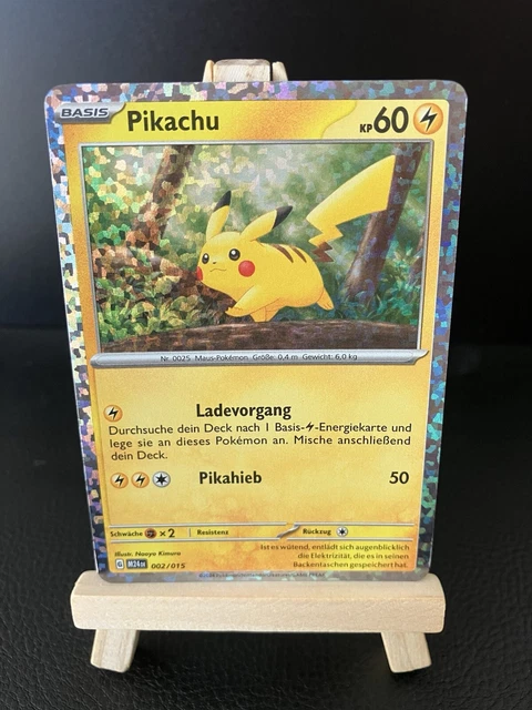 PIKACHU (M24 002/ 15 ) McDonald's Pokémon 2025 Deutsch EUR 8,90 - PicClick DE