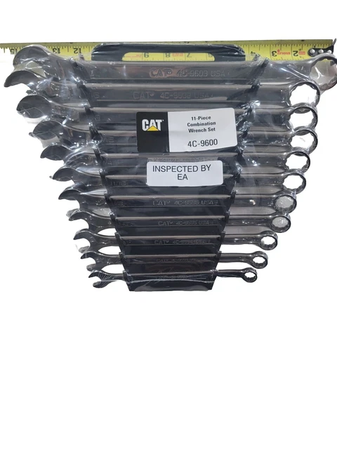 SNAP-ON/CATERPILLAR 11-PIECE SAE Combination Wrench Set EUR 340,66 ...