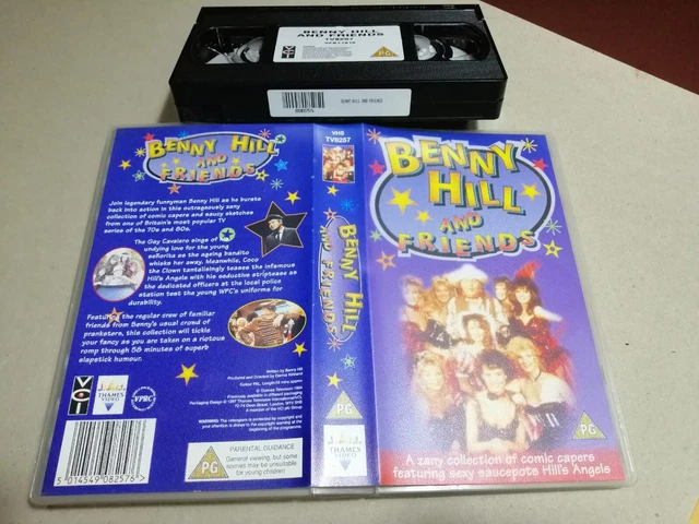 BENNY HILL AND FRIENDS - RARE 1984 UK VCI Thames Video Issue ...