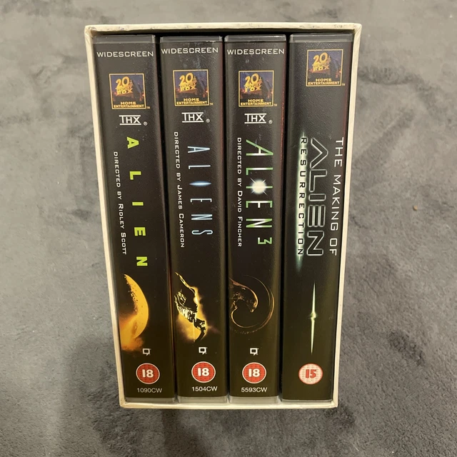 THE ALIEN SAGA (Box Set) (VHS/DM, 1997) £5.00 - PicClick UK