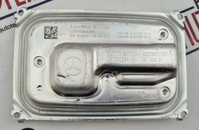 ORIGINAL MERCEDES W223 S-Klasse Steuergerät LED Scheinwerfer ...