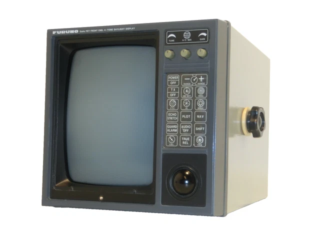 ORIGINAL VINTAGE FURUNO Marine Radar System Model 1930 Type RDP-077 EUR ...
