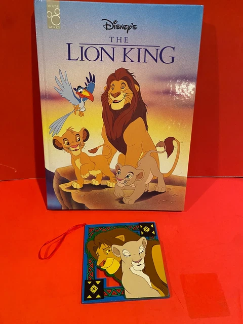 DISNEY'S THE LION King Mouse Works Disney Classic Hardcover + Lion King ...