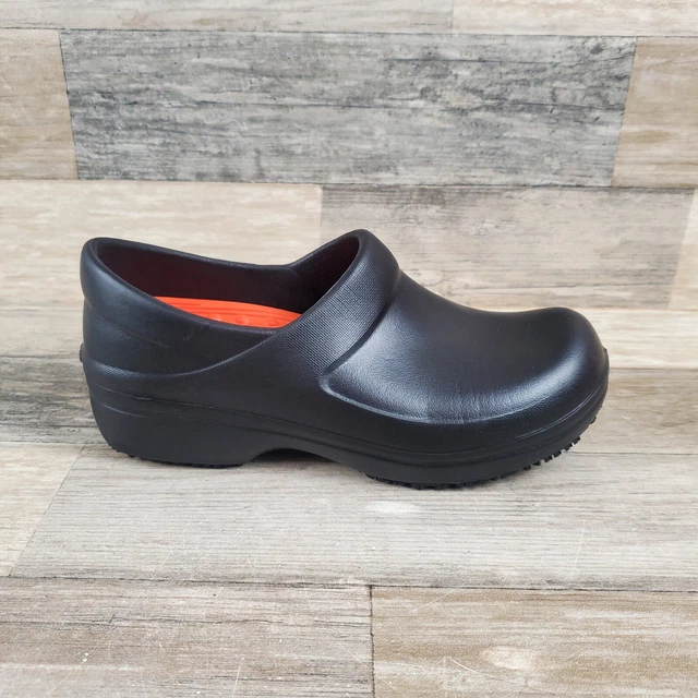 CROCS NERIA PRO II Slip Resistant Work Clogs Womens Sz 5 Kitchen Slip ...