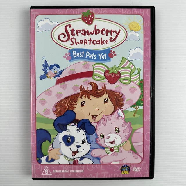 STRAWBERRY SHORTCAKE -BEST Pets Yet & Berry Merry Christmas 2-DVD *NEW ...