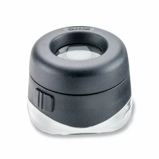 CARSON EYE LOUPE LED Clair 10x Grossissant Double Focus Lentille ...