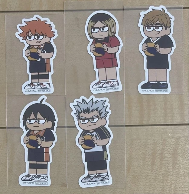 HAIKYU JIRORI STICKER Hinata Shoyo Kozume Kenma Atsumu Miya Yamaguchi ...