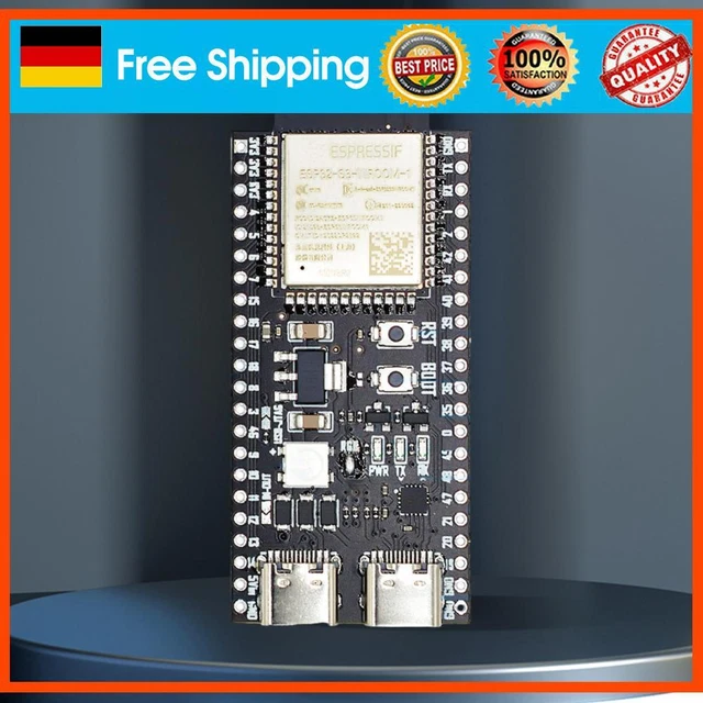 NUOVA SCHEDA DI sviluppo ESP32/ESP32-S3/ESP32-C3 N16R8 N8R2 ESP32C3 ESP32-S3-DevKi EUR 8,89 ...