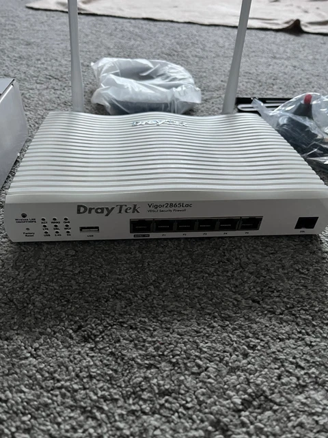 DRAYTEK VIGOR2865LAC LTE Series 4G LTE & G.Fast Router ADSL/VDSL2 Sec ...