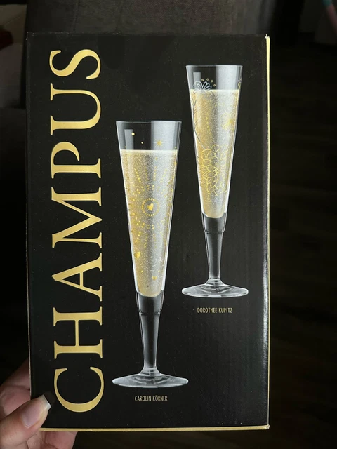 @ RITZENHOFF CHAMPUS Sektgläser Champagnergläser 2 Stück NEU & OVP ...